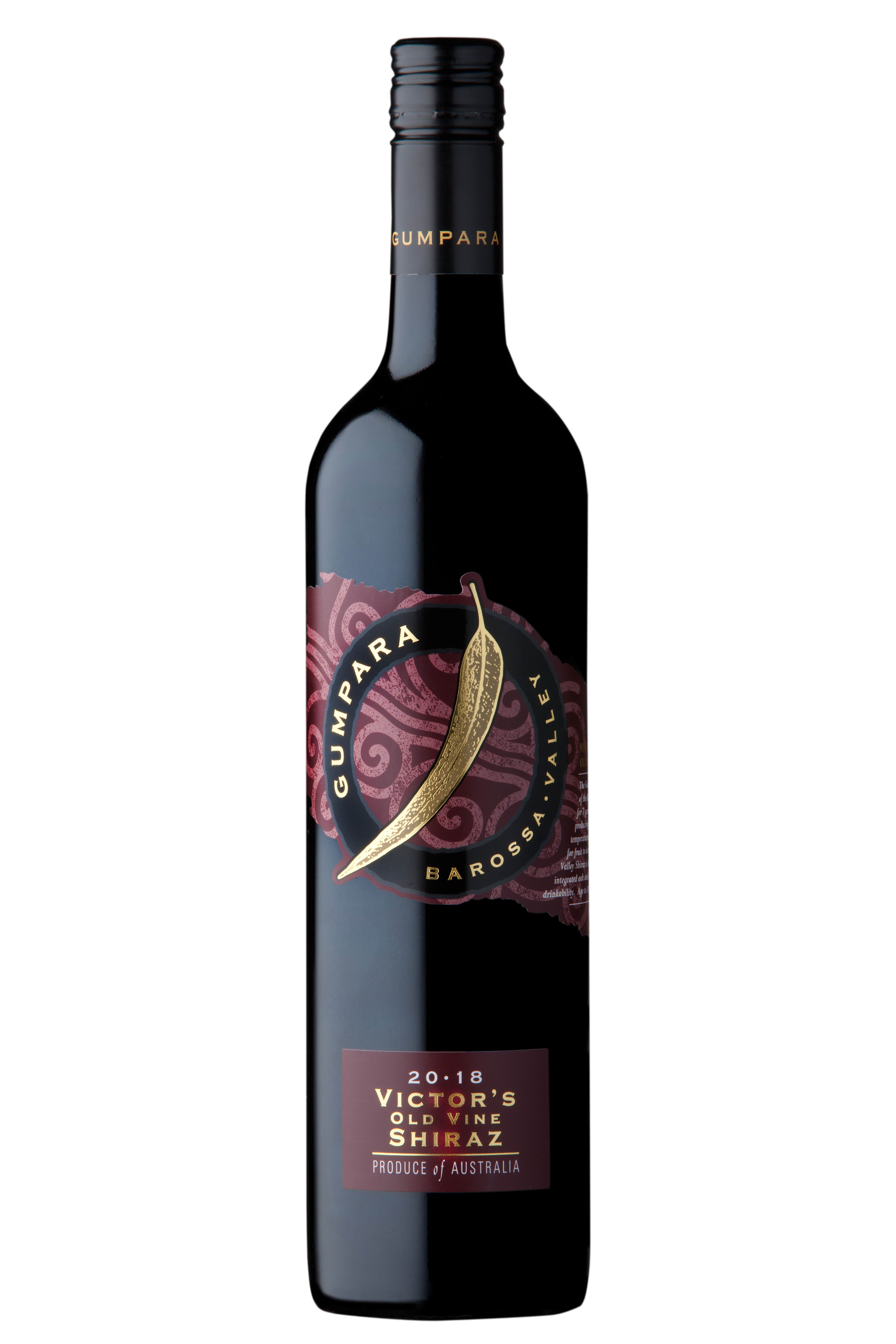 2018 Victor's Old Vine Shiraz from Australia - Winner of Silver medal ...